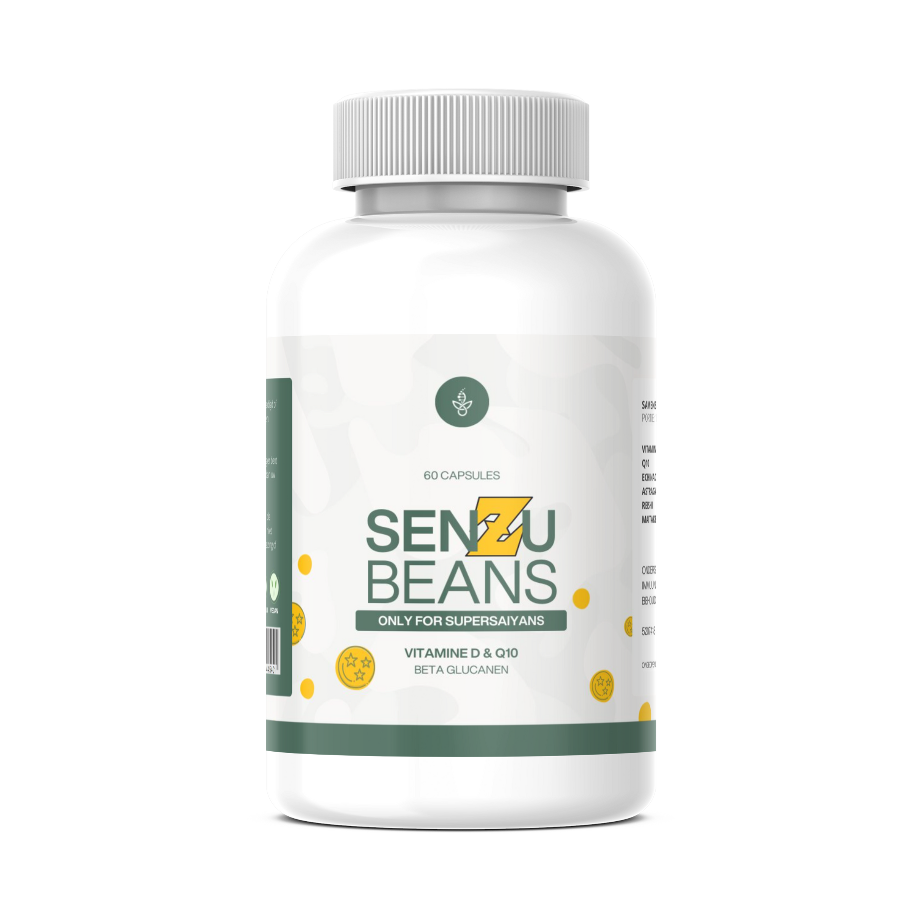 Senzu Beans – Natuurlijke Energie & Uithoudingsvermogen | Organicleaf ...